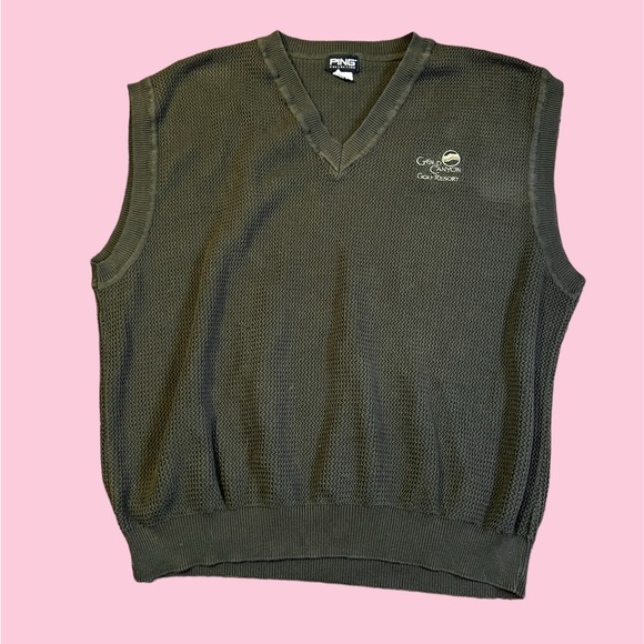 Sweaters | Army Green Sweater Vest | Poshmark